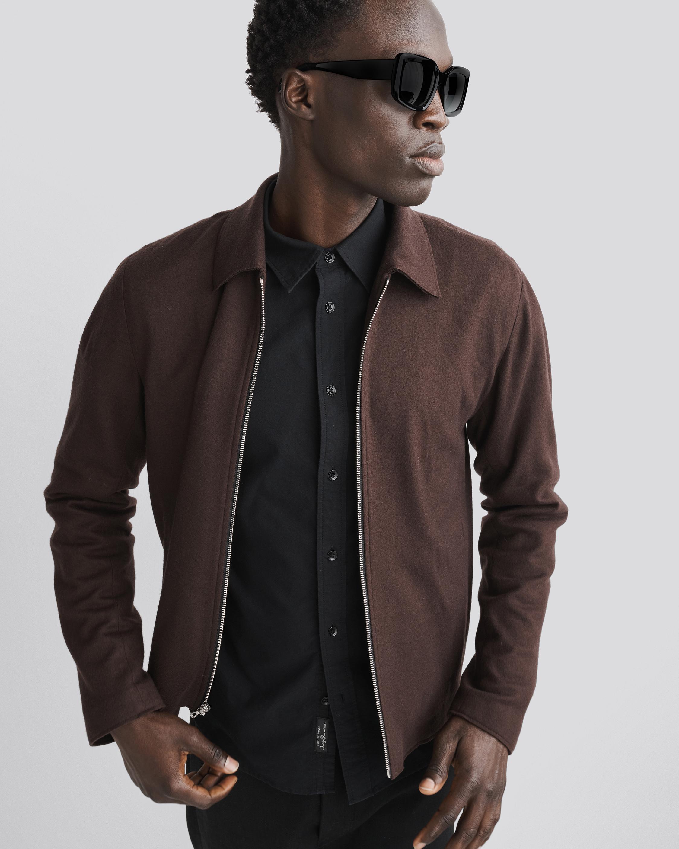 Melrose Japanese Wool Jacket - Black | Rag & bone Discount stores