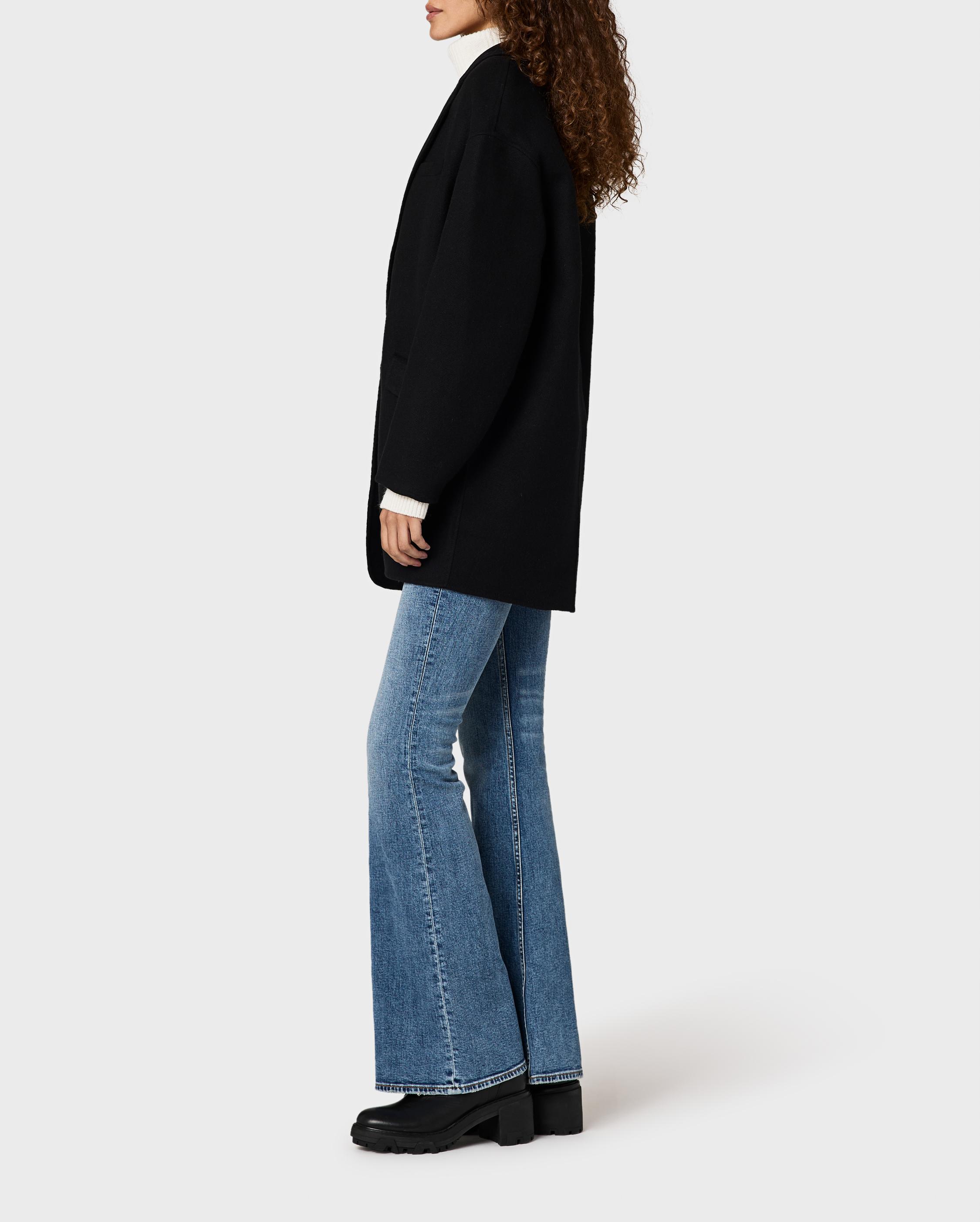 Danny Splittable Wool Coat - Black | Rag & bone Discount stores