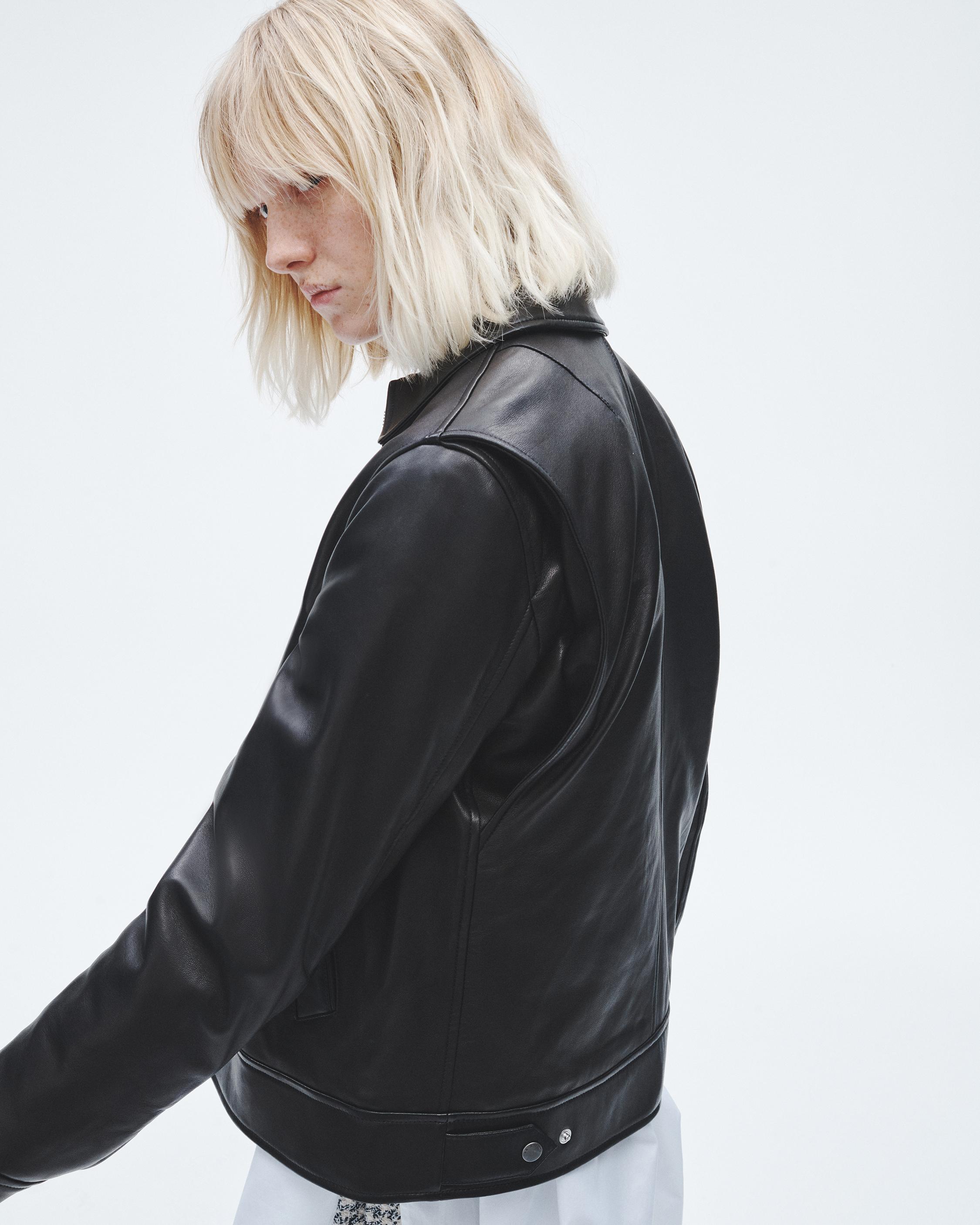 Manon Leather Jacket - Black | Rag & bone Discount stores